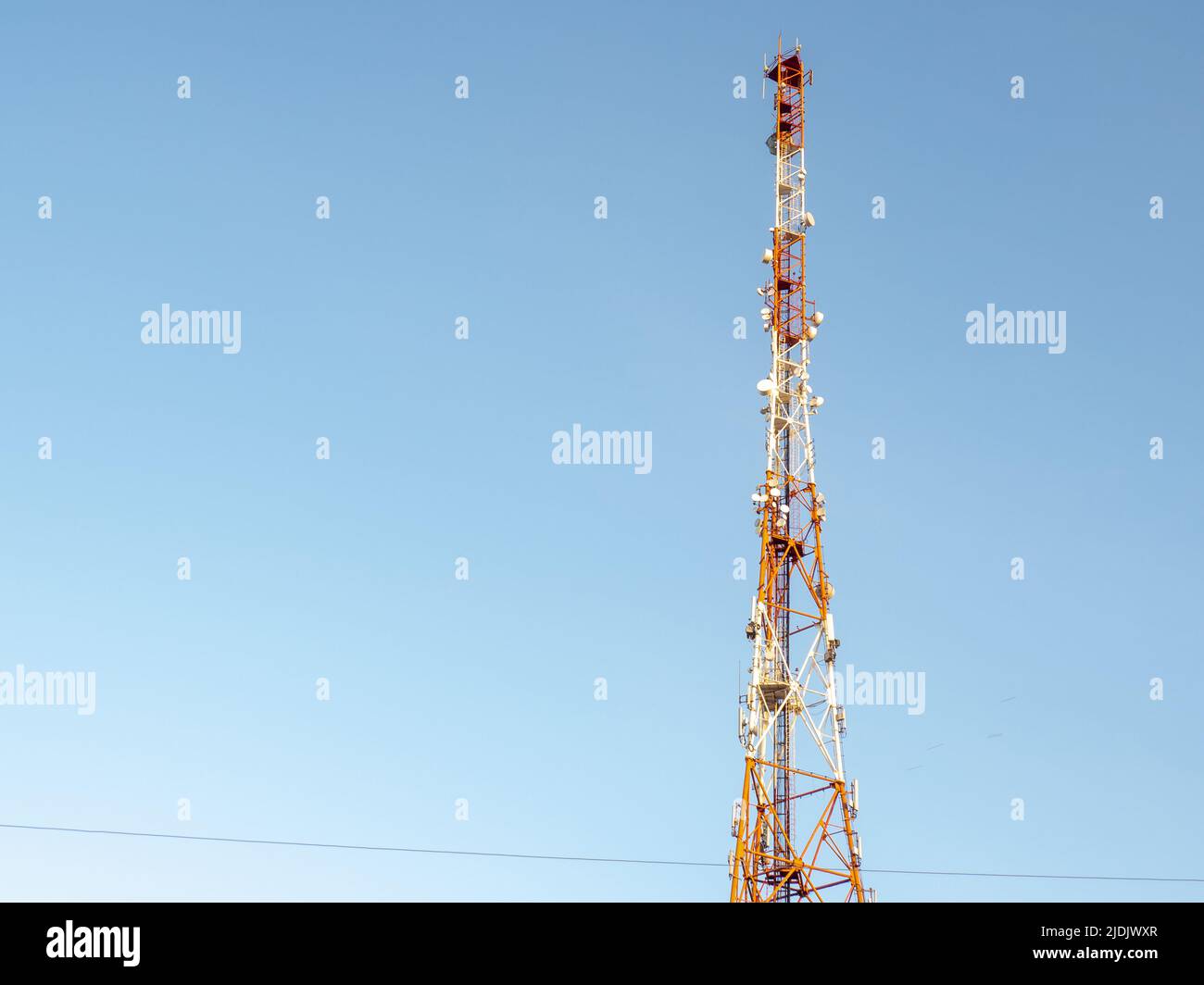 Tower of the Internet company. Modern technologies. Communication ...