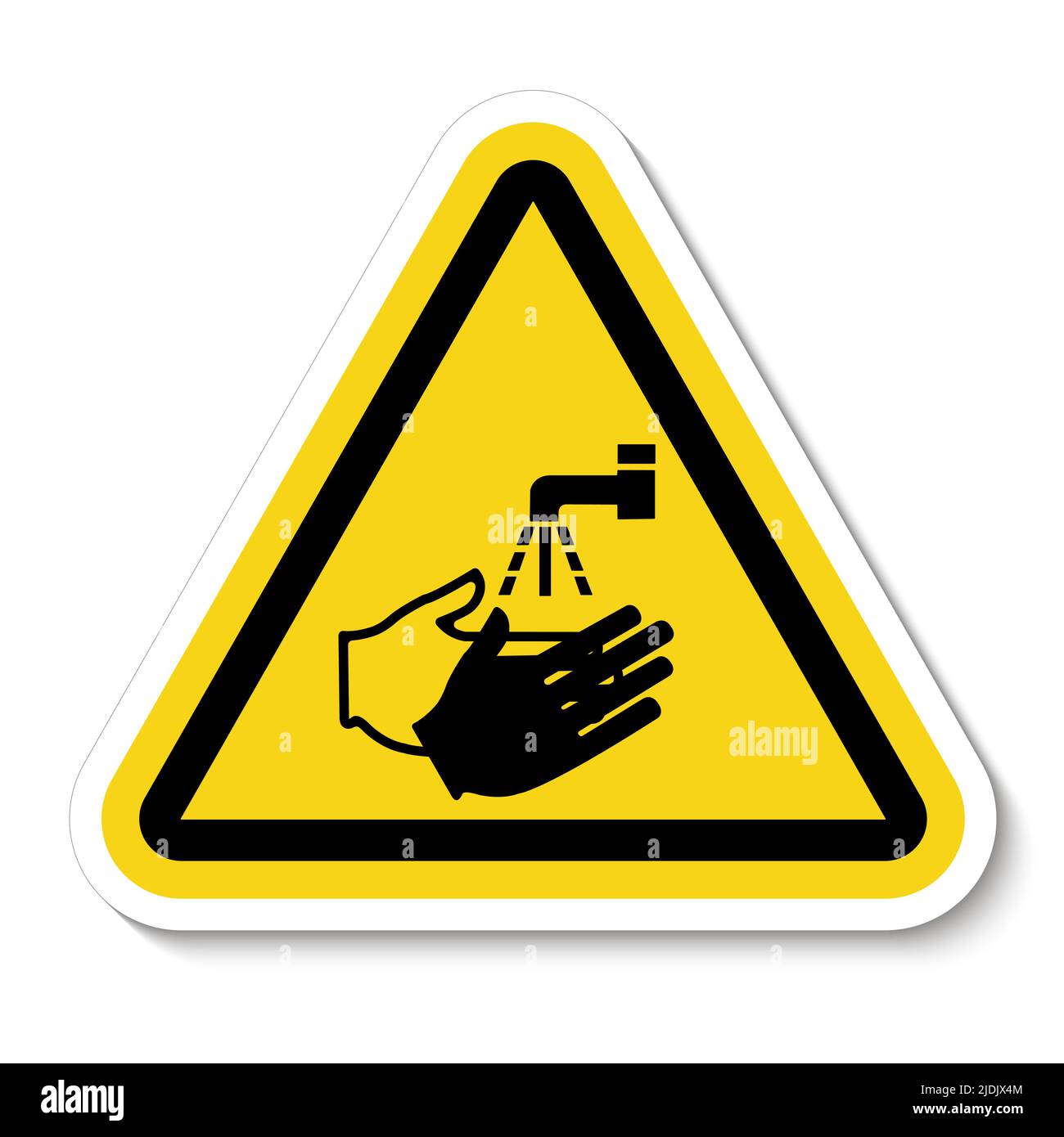 PPE Icon.Wash Your Hand Symbol Isolate On White Background,Vector ...