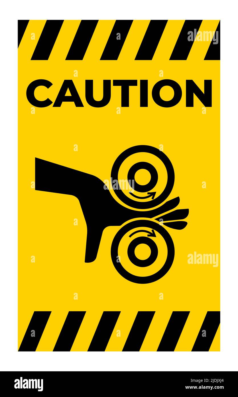 Hand Entanglement Rollers Symbol Sign, Vector Illustration, Isolate On ...