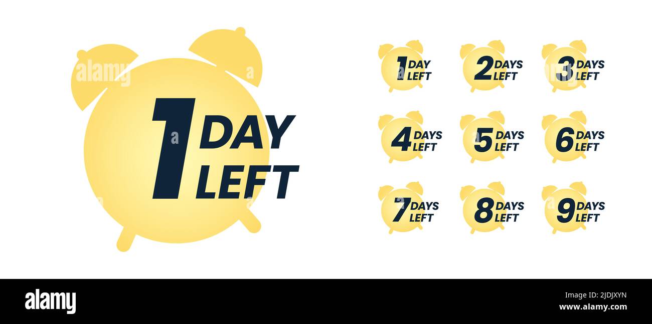 Countdown banner hi-res stock photography and images - Alamy