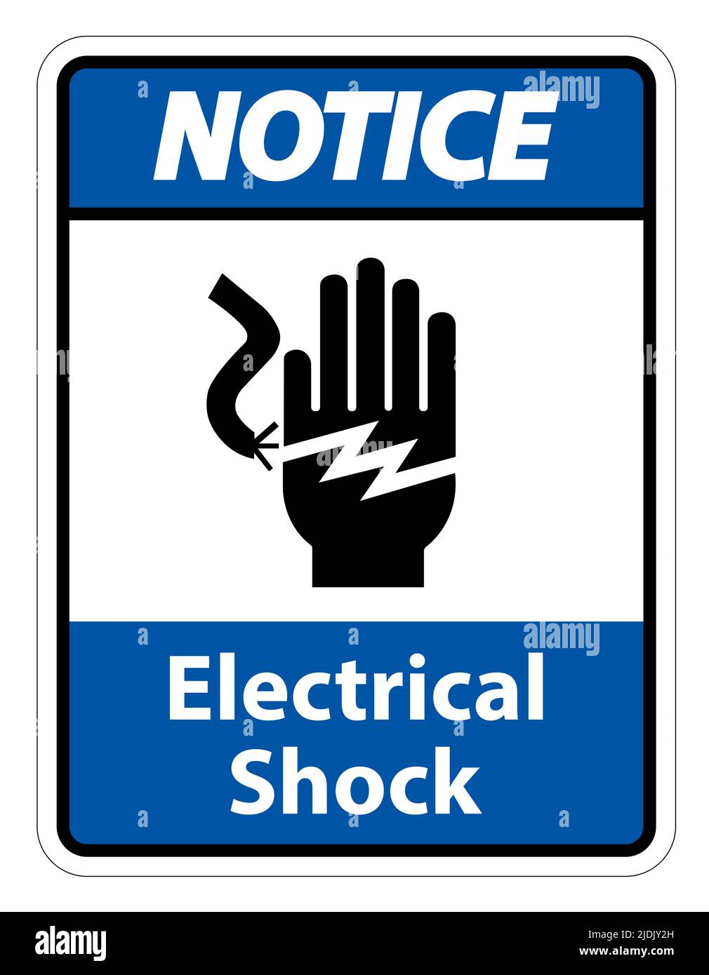 Electrical Shock Electrocution Symbol Sign Isolate On White Background ...