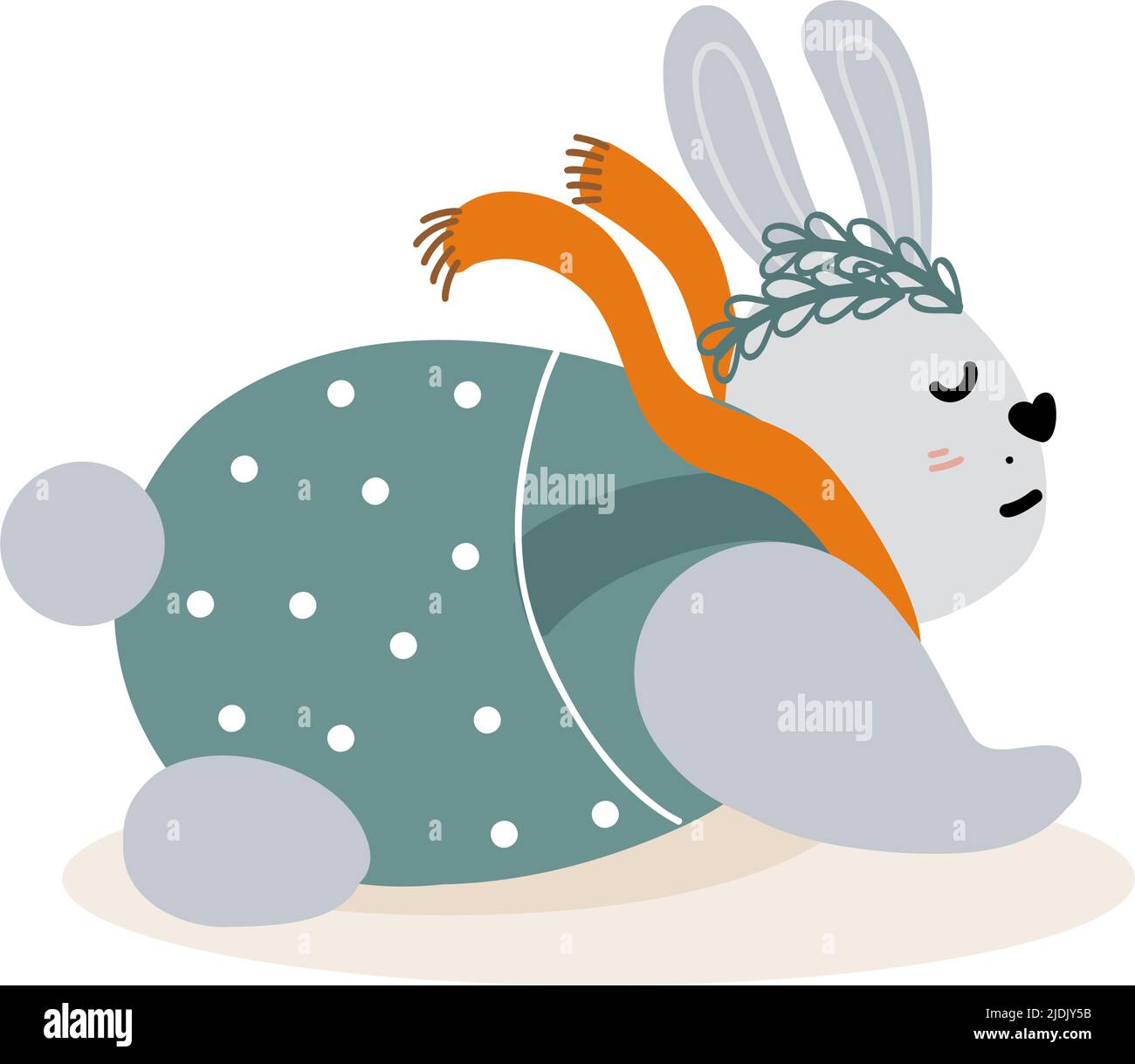 Cute rabbit in a suit on a white background.. vector illustration Stock ...