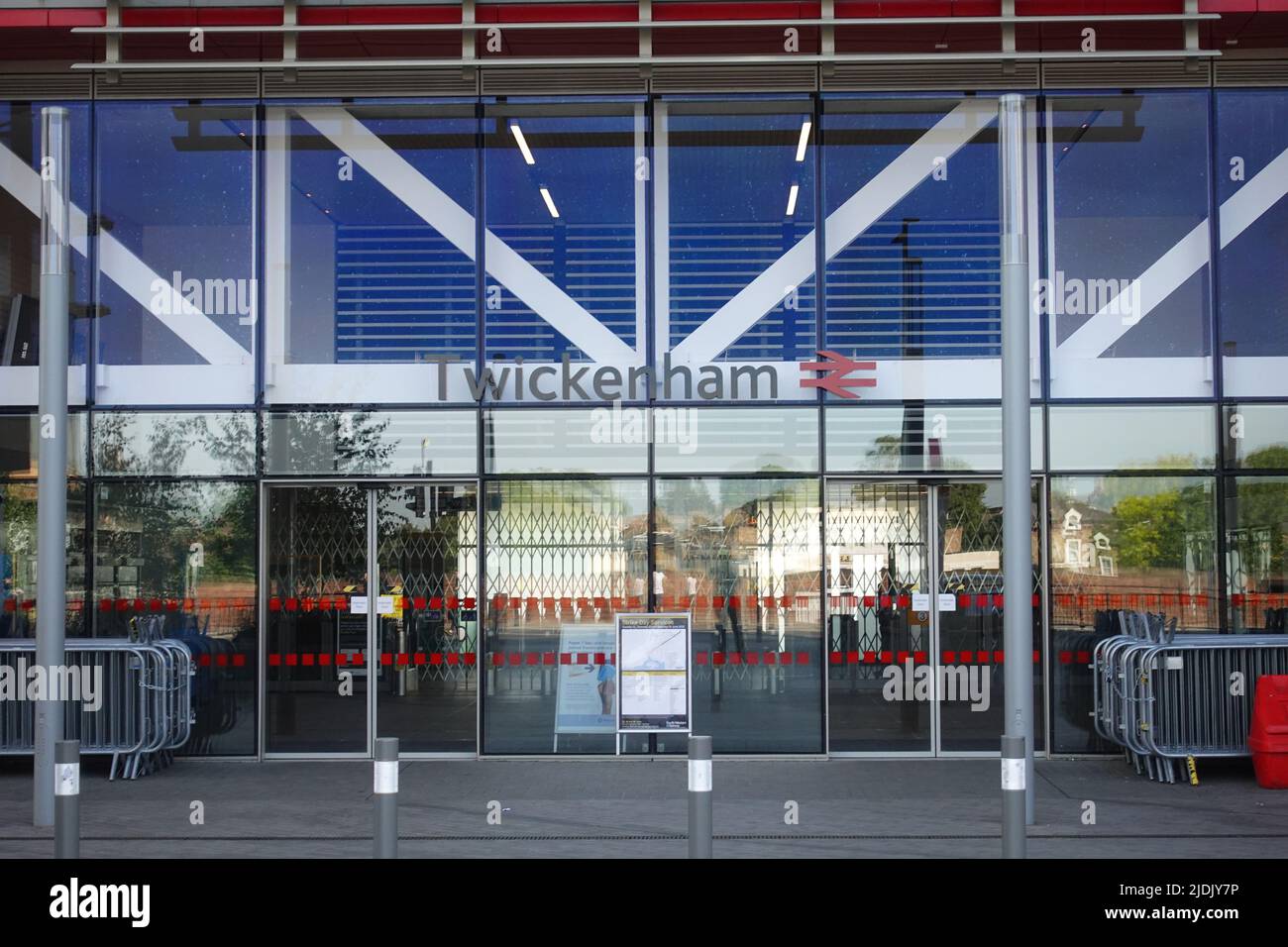 First day of the Network Rail Strike June 2022 Stock Photo - Alamy