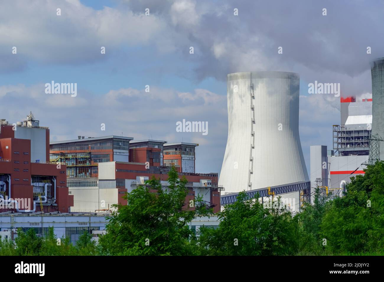 Big modern coal power plant combusting fossil fuels Stock Photo - Alamy