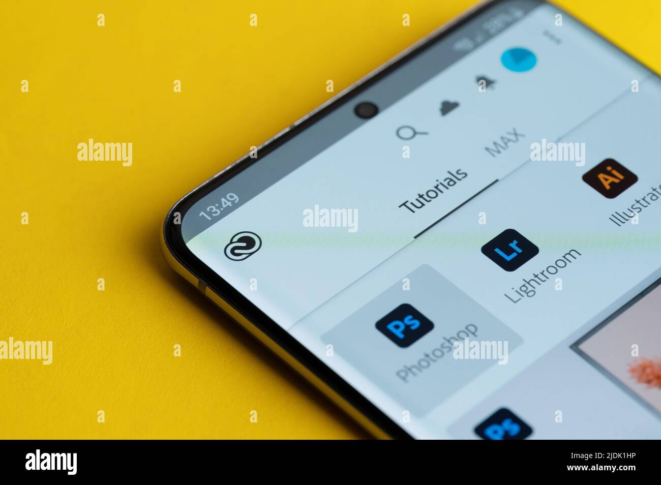 Adobe logo black hi-res stock photography and images - Alamy