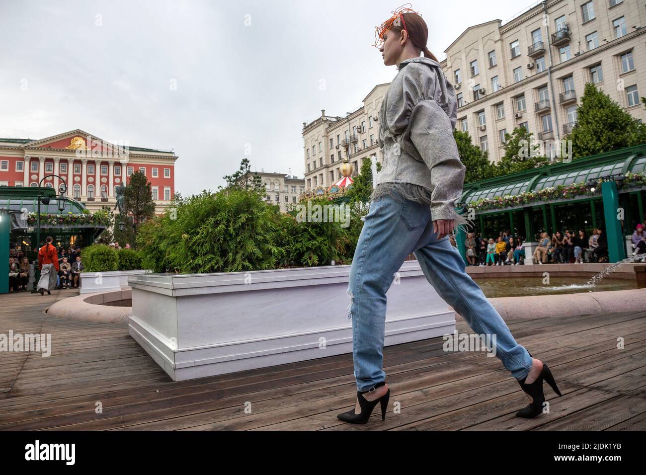 Russian fashion models hi-res stock photography and images - Alamy