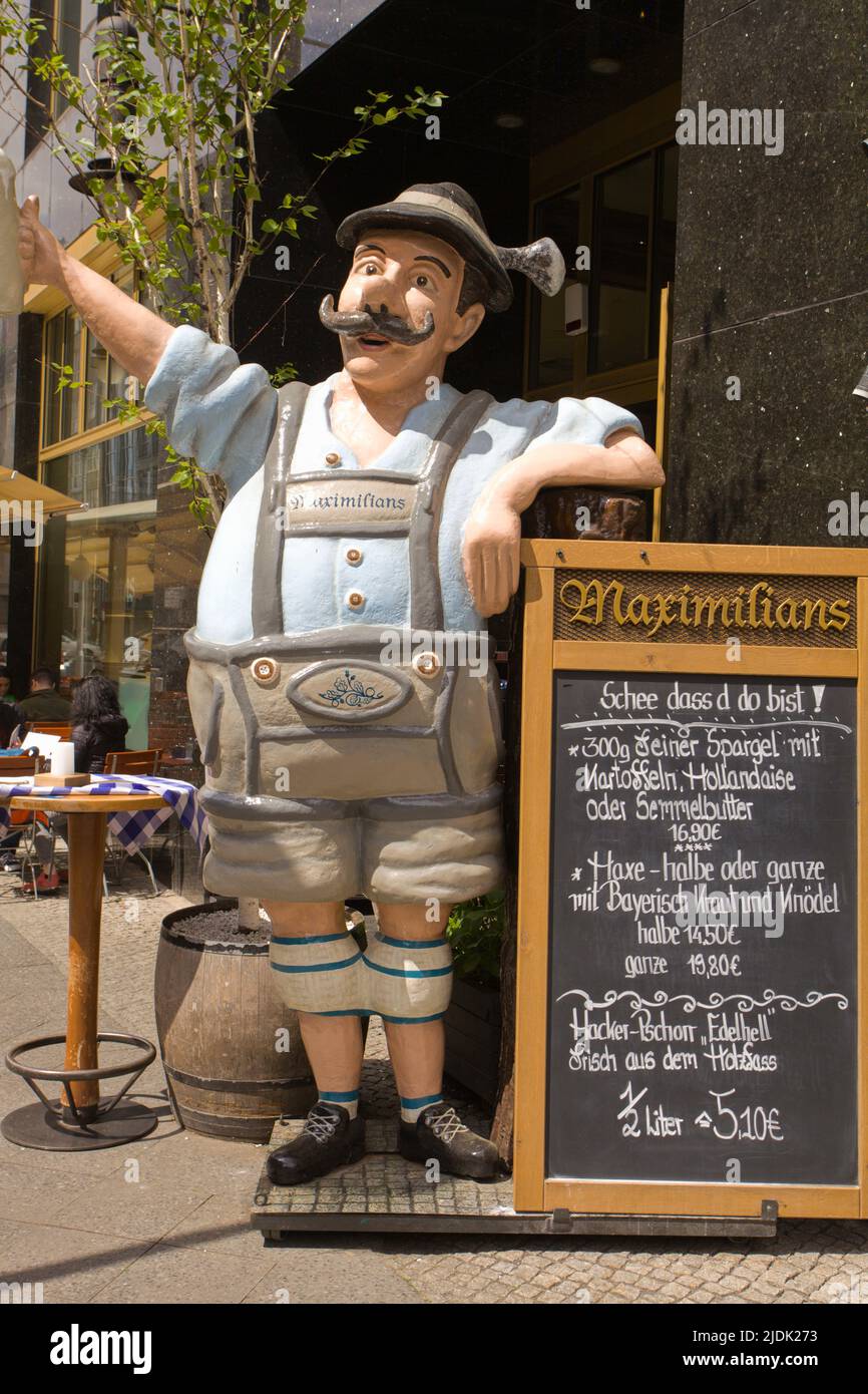 Germany, Berlin, restaurant, sign Stock Photo - Alamy