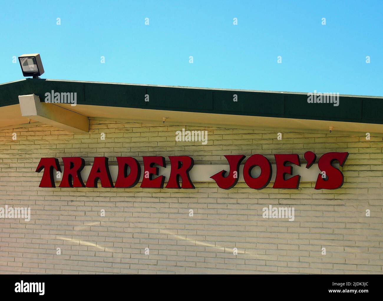 Trader Joe's grocery store sign in Castro Valley, California Stock ...