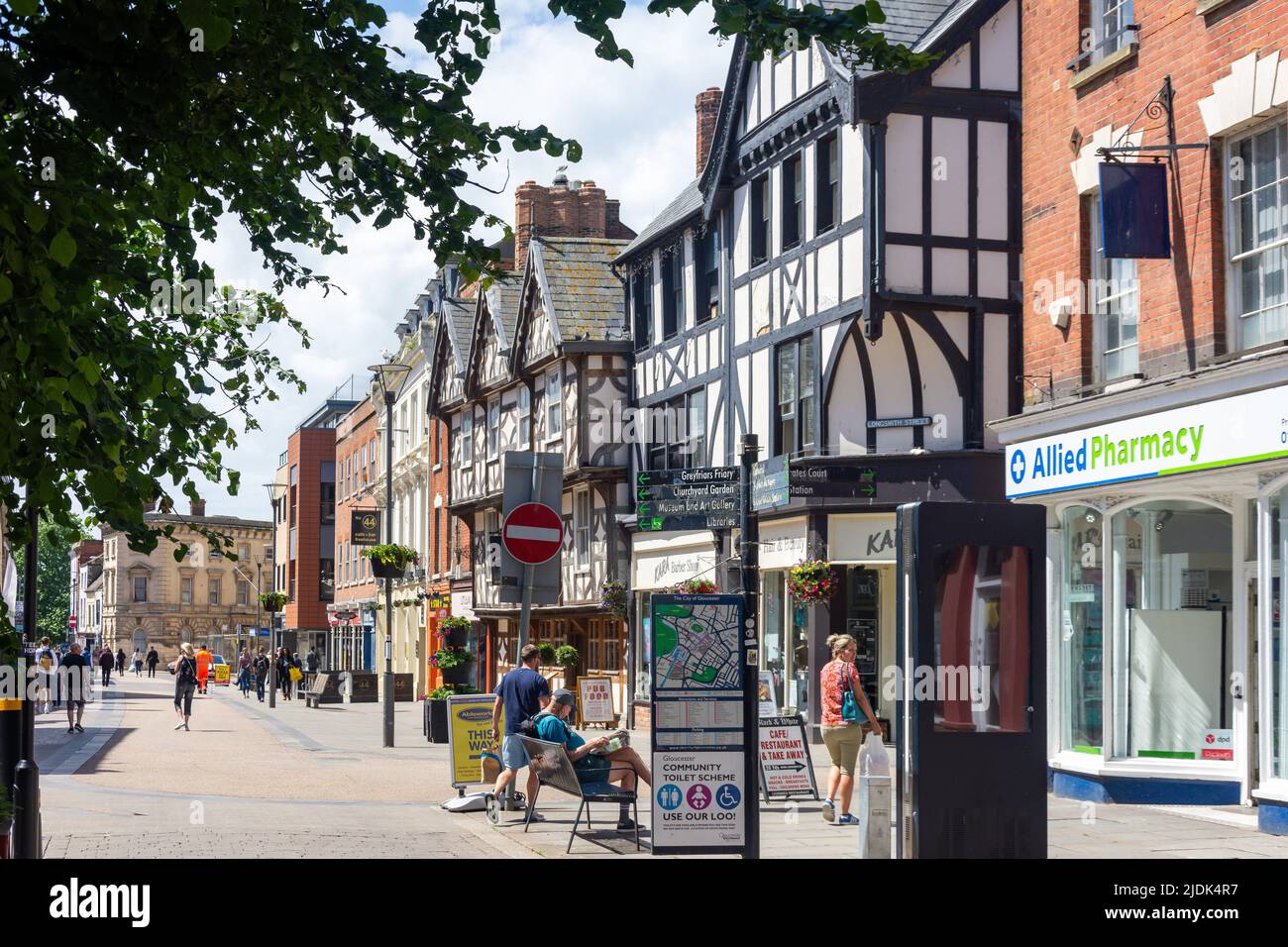 Southgate Street, Gloucester, Gloucestershire, England, United Kingdom ...