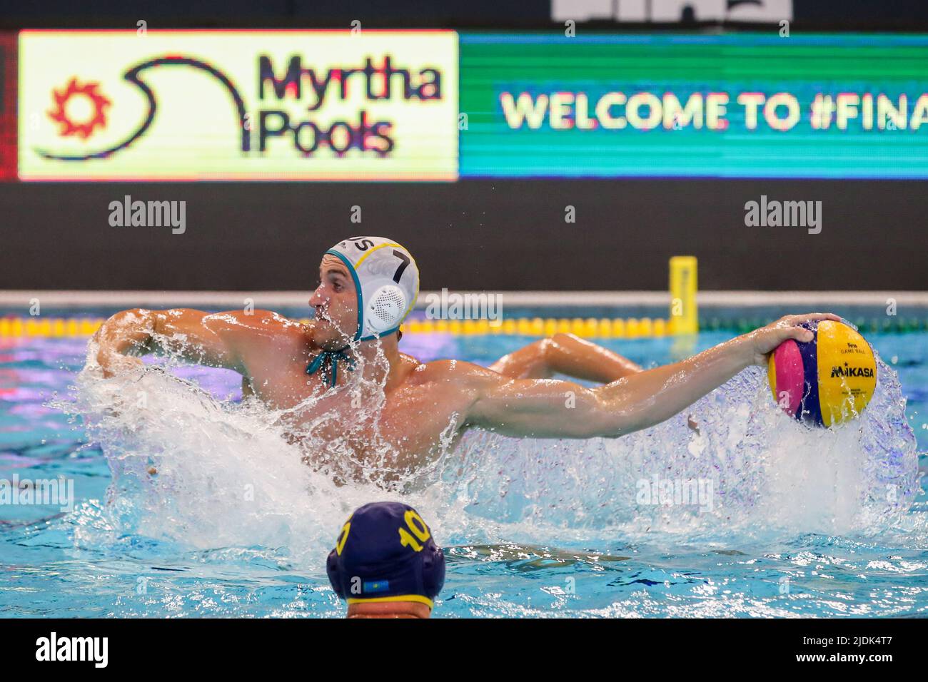 SZEGED, HUNGARY - JUNE 21: Luke Pavillard of Australia during the FINA ...