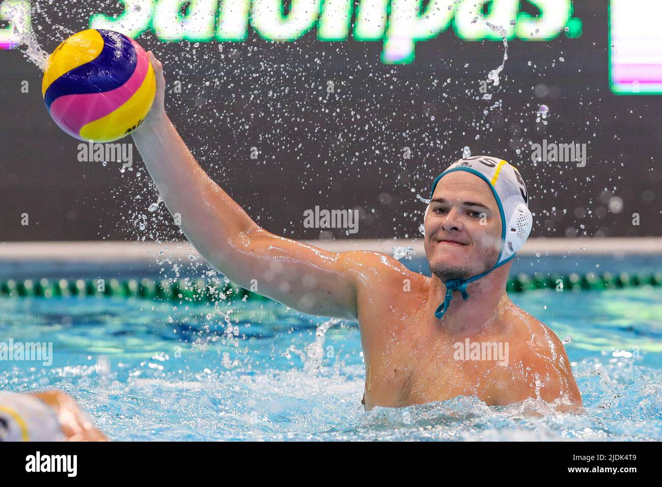 SZEGED, HUNGARY - JUNE 21: Nathan Power of Australia during the FINA ...