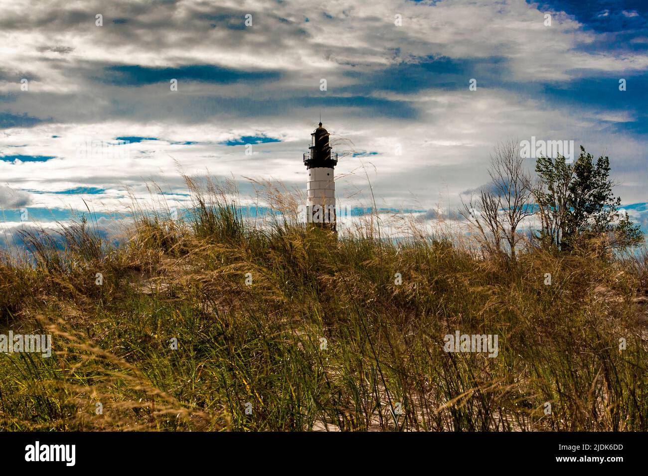 Big Sable Lighthouse, Ludington State Park, Michigan Stock Photo - Alamy