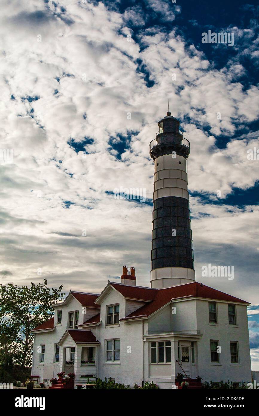 Big Sable Lighthouse, Ludington State Park, Michigan Stock Photo - Alamy