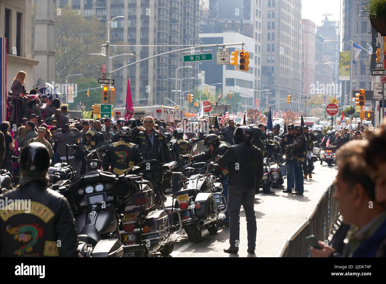 Motorcycle motorbike rider american flag hi-res stock photography and ...