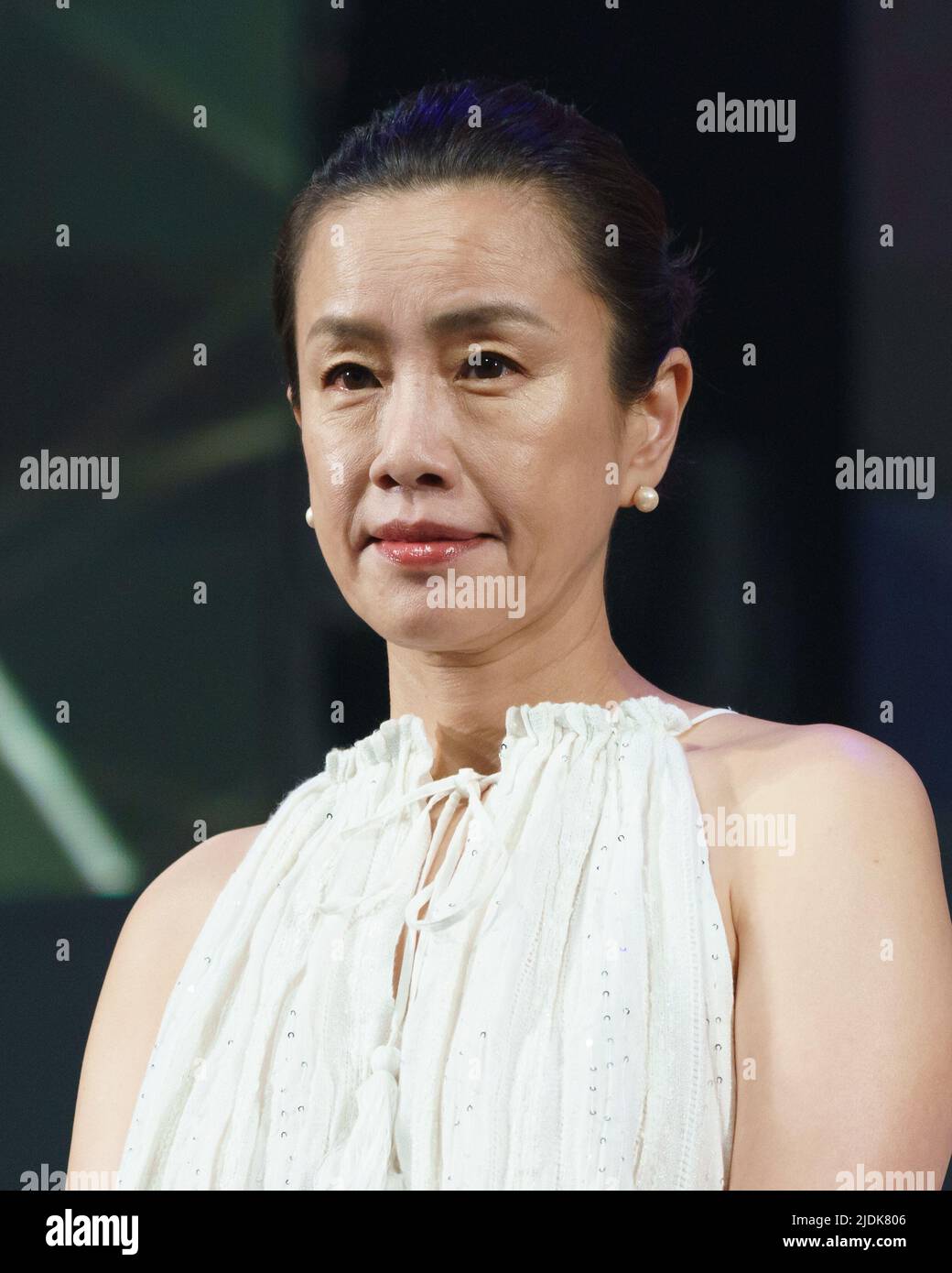 Japanese actress Makiko Watanabe of jury menbers attends the ...