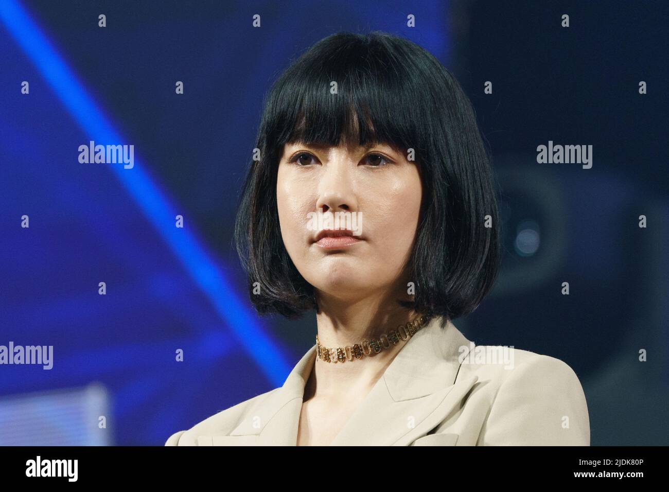 Japanese actress Asami Mizukawa attends the ShortShorts Film Festival ...