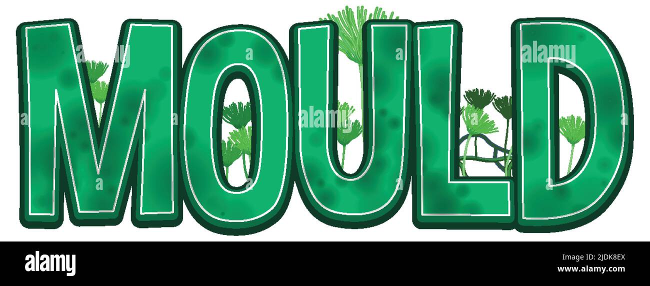Mould text word isolated illustration Stock Vector Image & Art - Alamy