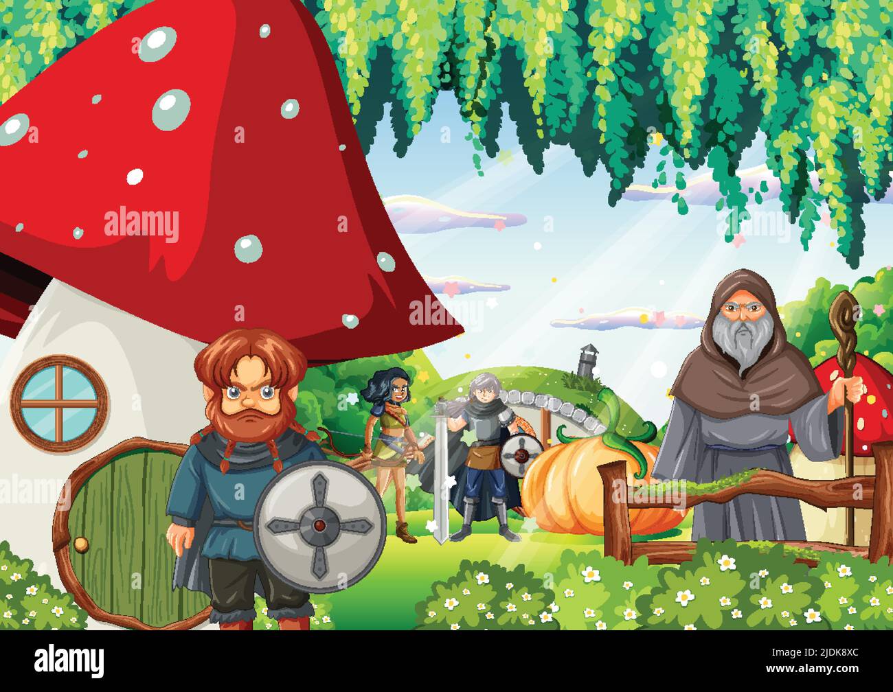 Enchanted Animated Characters