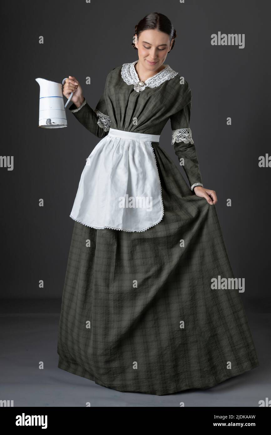 Victorian corset maid hi-res stock photography and images - Alamy