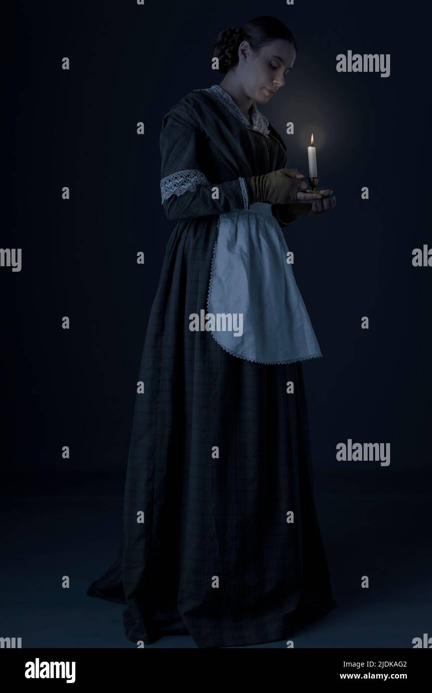 Victorian corset maid hi-res stock photography and images - Alamy