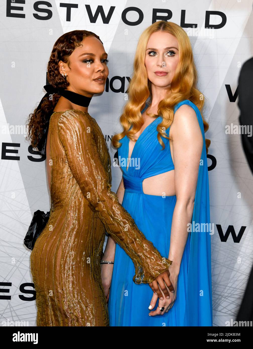 Tessa Thompson, Evan Rachel Wood attends HBO’s Westworld Season 4 ...
