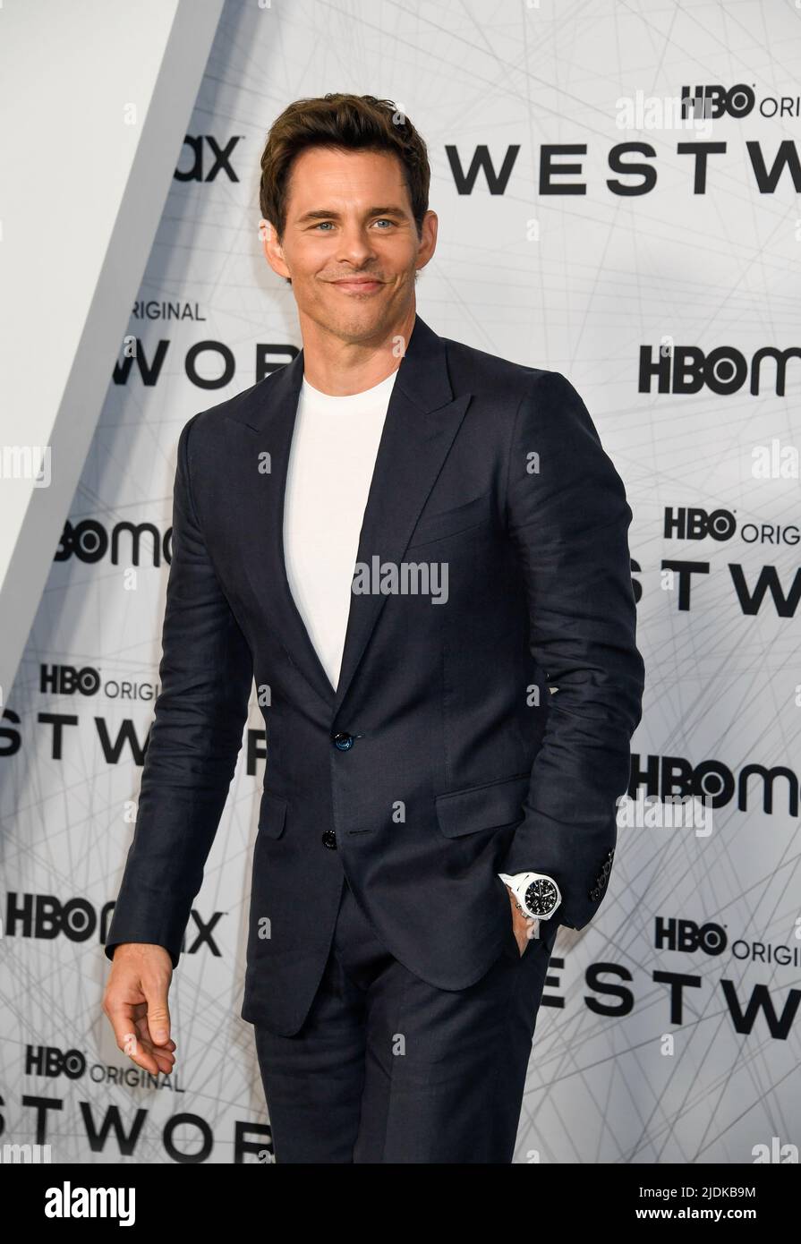James Marsden attends HBO’s Westworld Season 4 Premiere, held at Alice ...