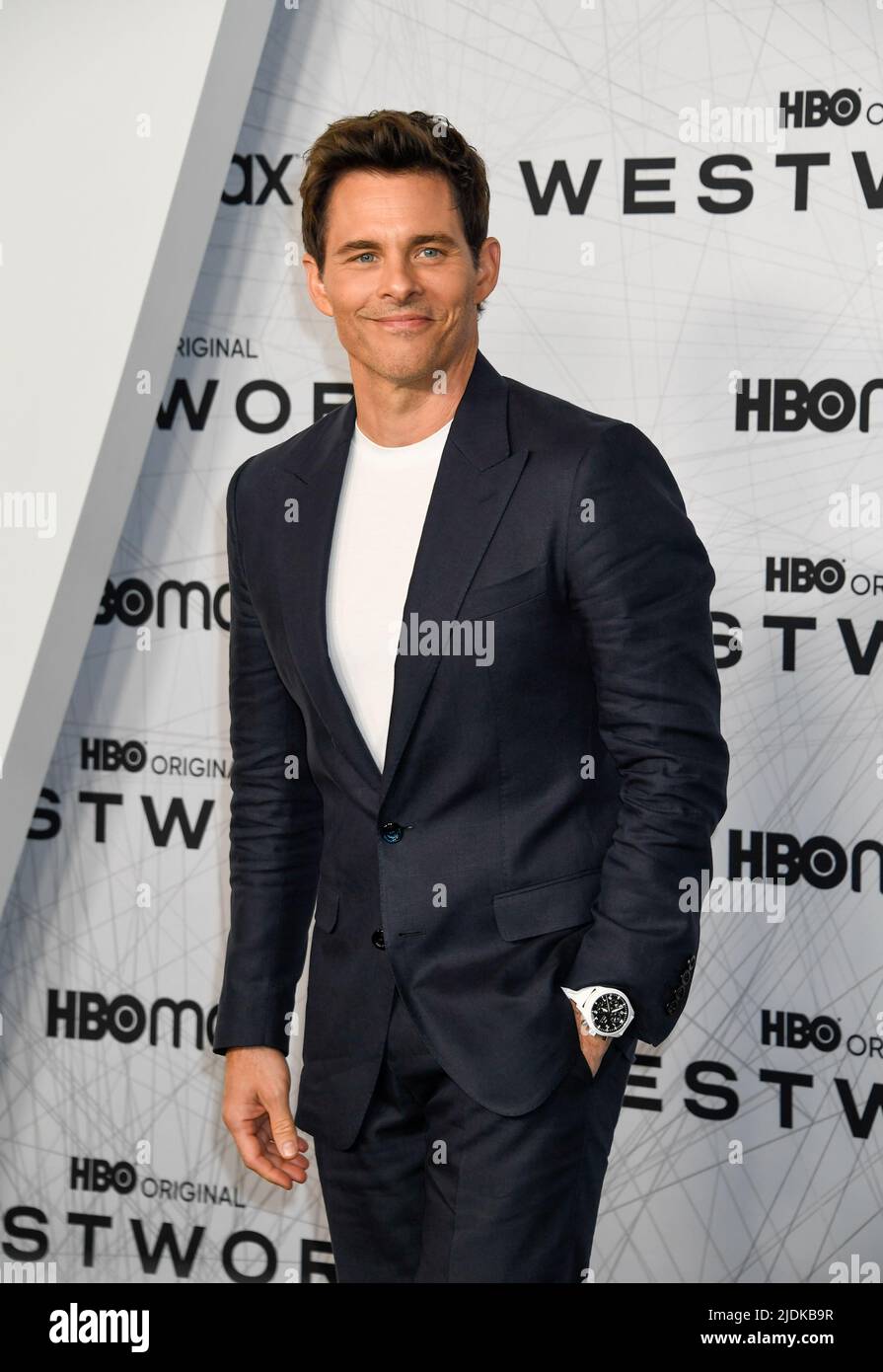 James Marsden attends HBO’s Westworld Season 4 Premiere, held at Alice ...