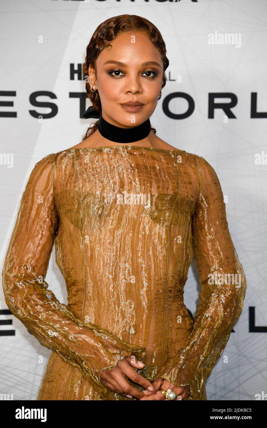 Tesse Thompson attends HBO’s Westworld Season 4 Premiere, held at Alice ...