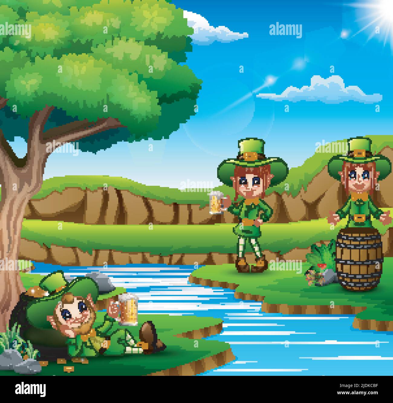 17th scene Stock Vector Images - Alamy