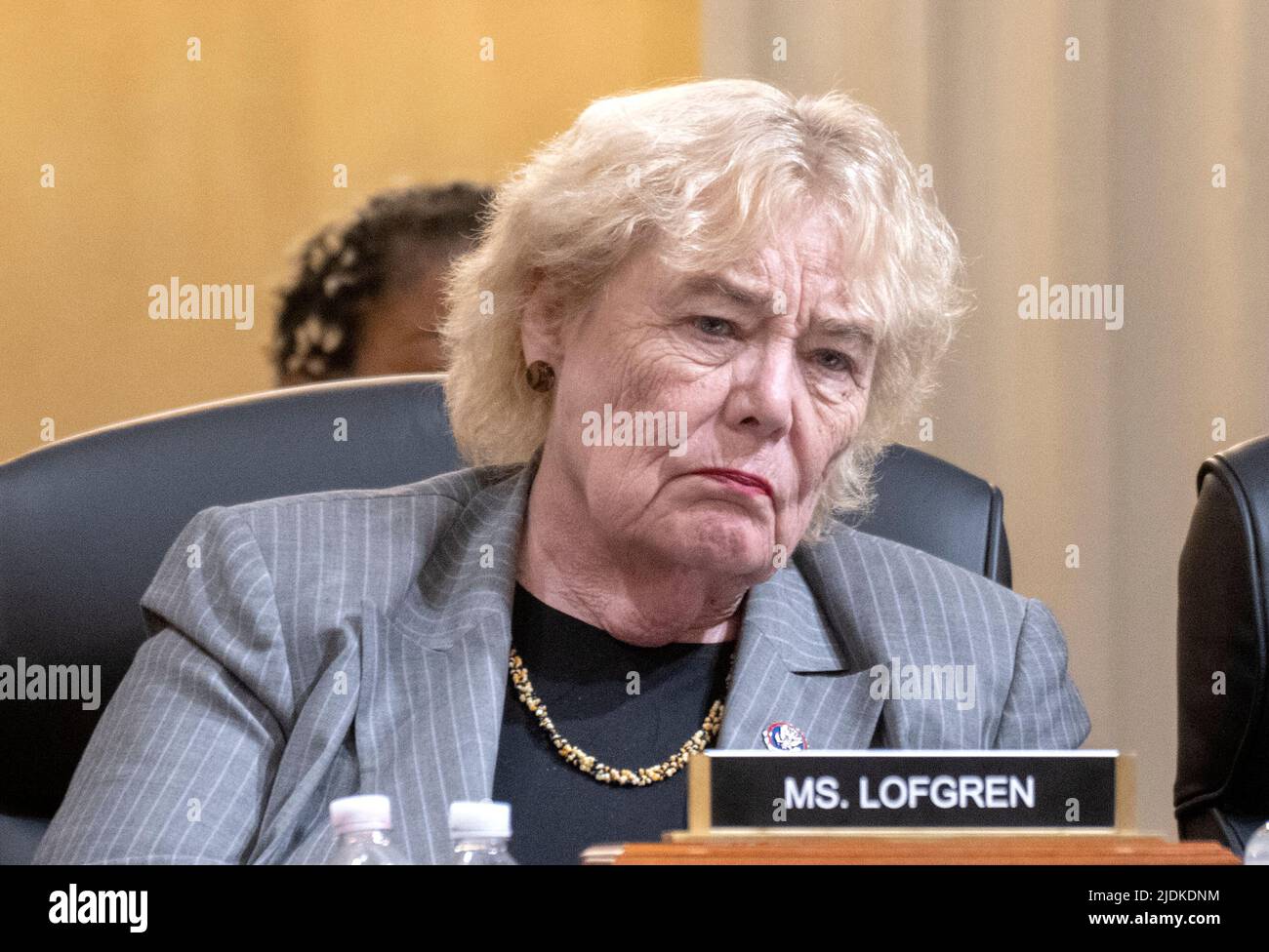 United States Representative Zoe Lofgren (Democrat of California ...