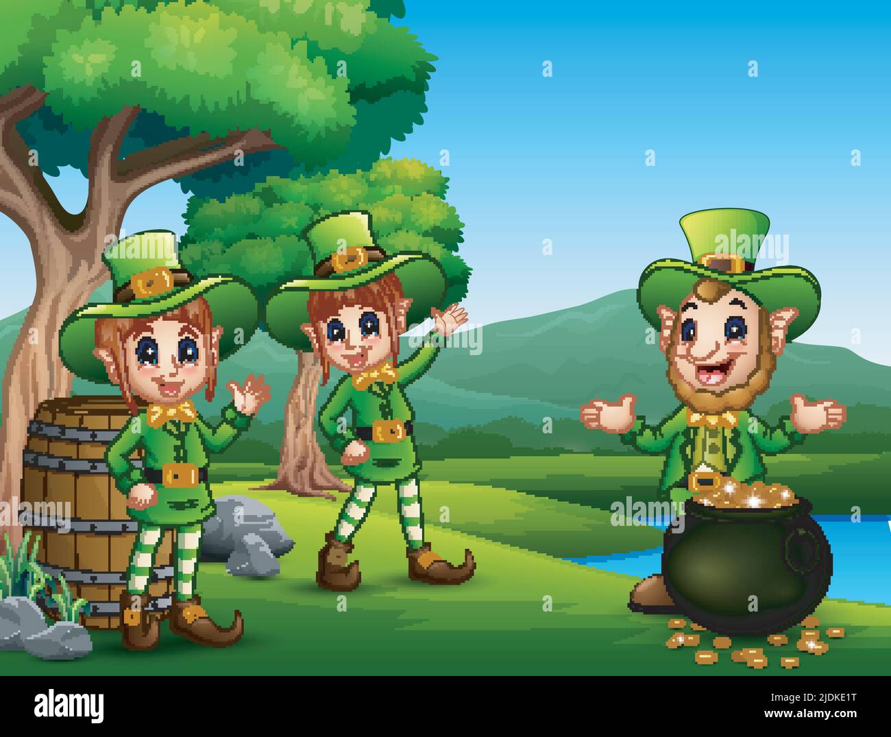 Irish mountain plant Stock Vector Images - Alamy