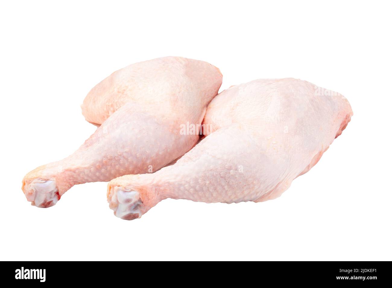Isolated fresh raw chicken legs Stock Photo - Alamy