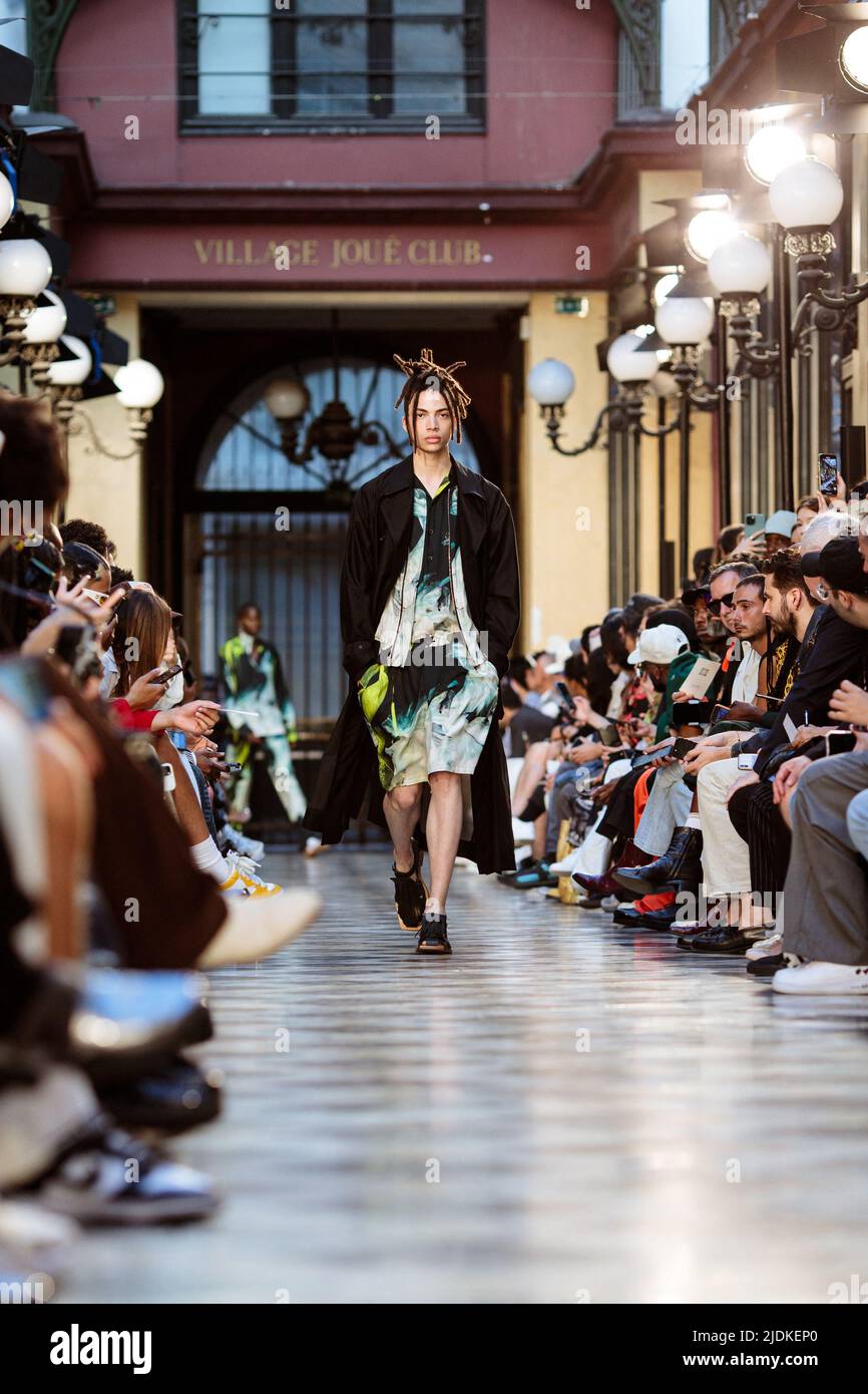 A model walks the runway for TAAKK Spring Summer 2023 collection ...