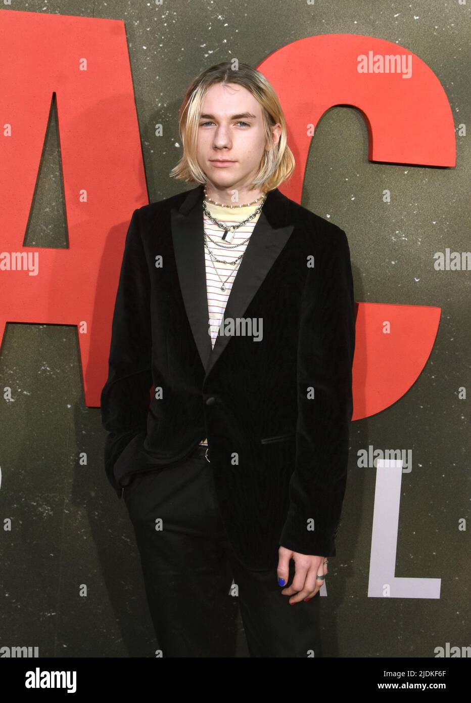 Hollywood, California, USA 21st June 2022 Actor Dashiell Derrickson ...