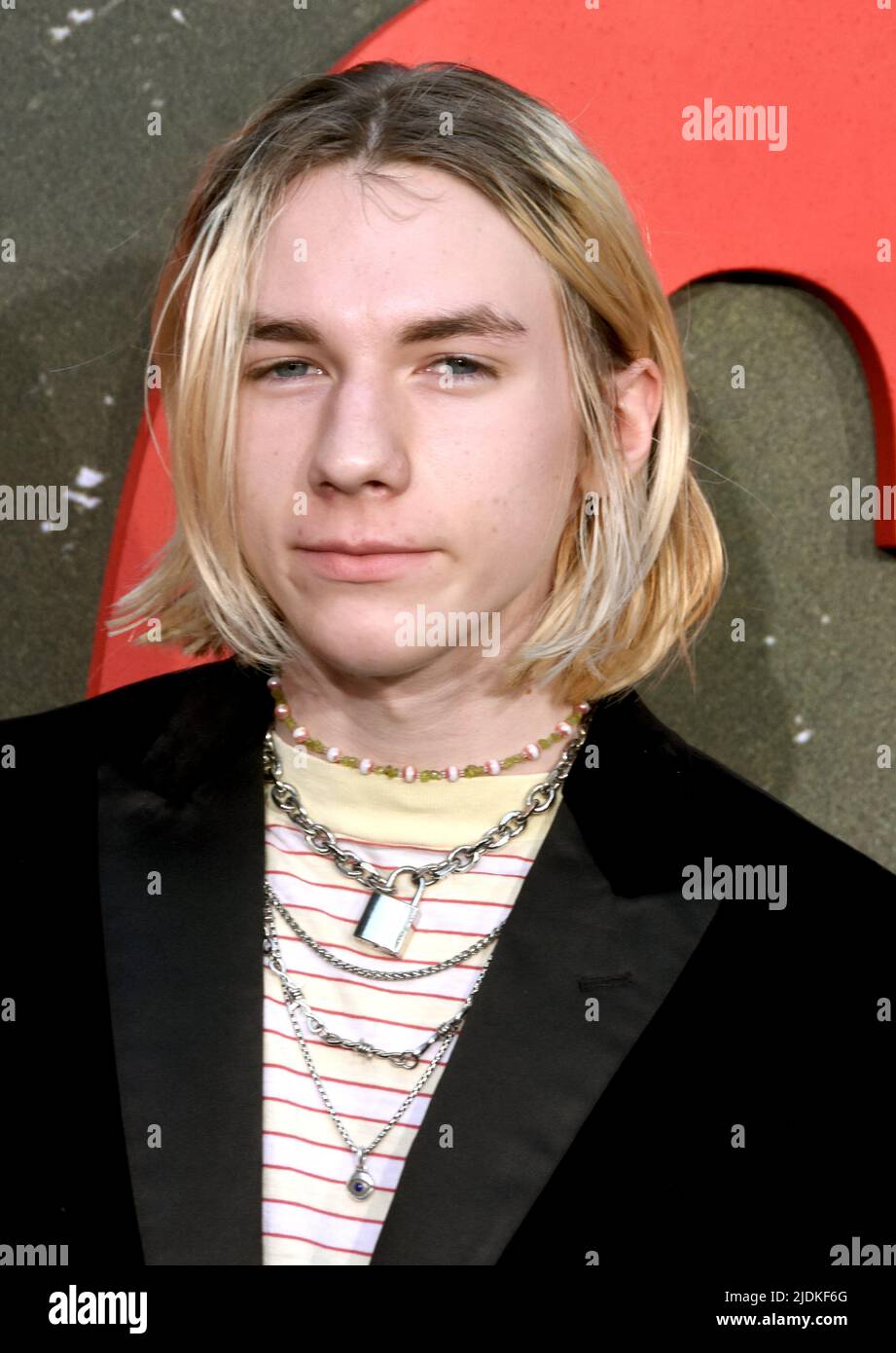 Hollywood, California, USA 21st June 2022 Actor Dashiell Derrickson ...