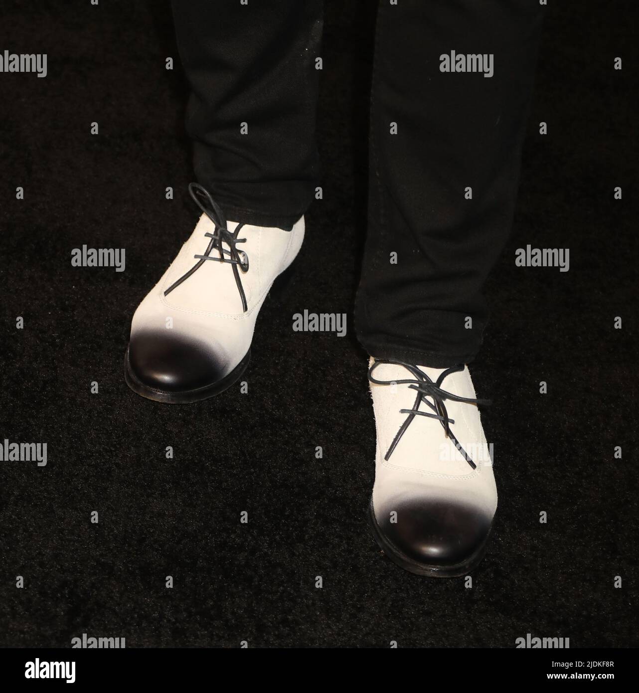 June 21, 2022, New York, New York, USA: A view of the shoes worn by ... June 21, 2022, New York, New York, USA: A view of the shoes worn by ...