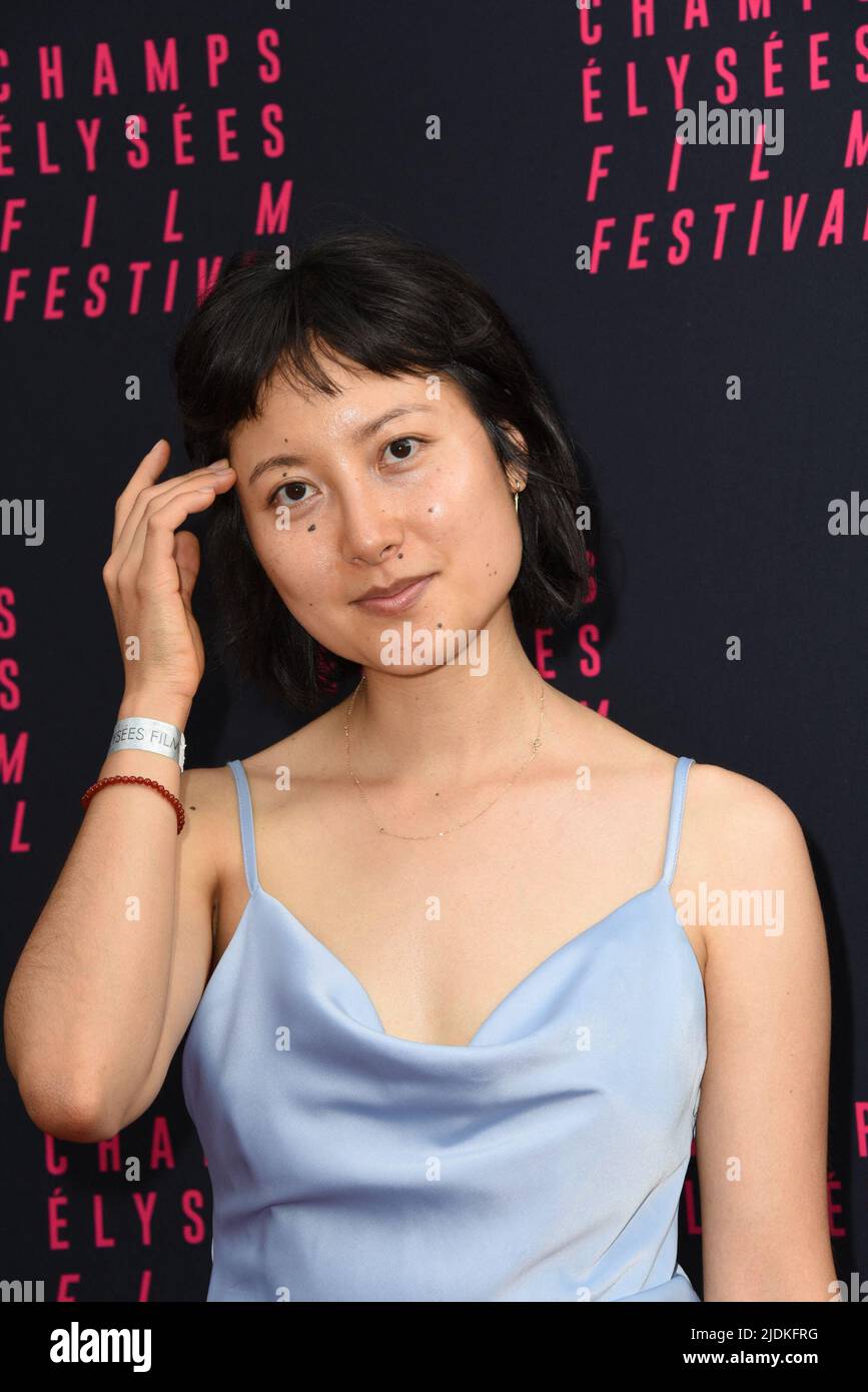 Paris, France, on June 21, 2022. Emily May Jampel arriving to the ...