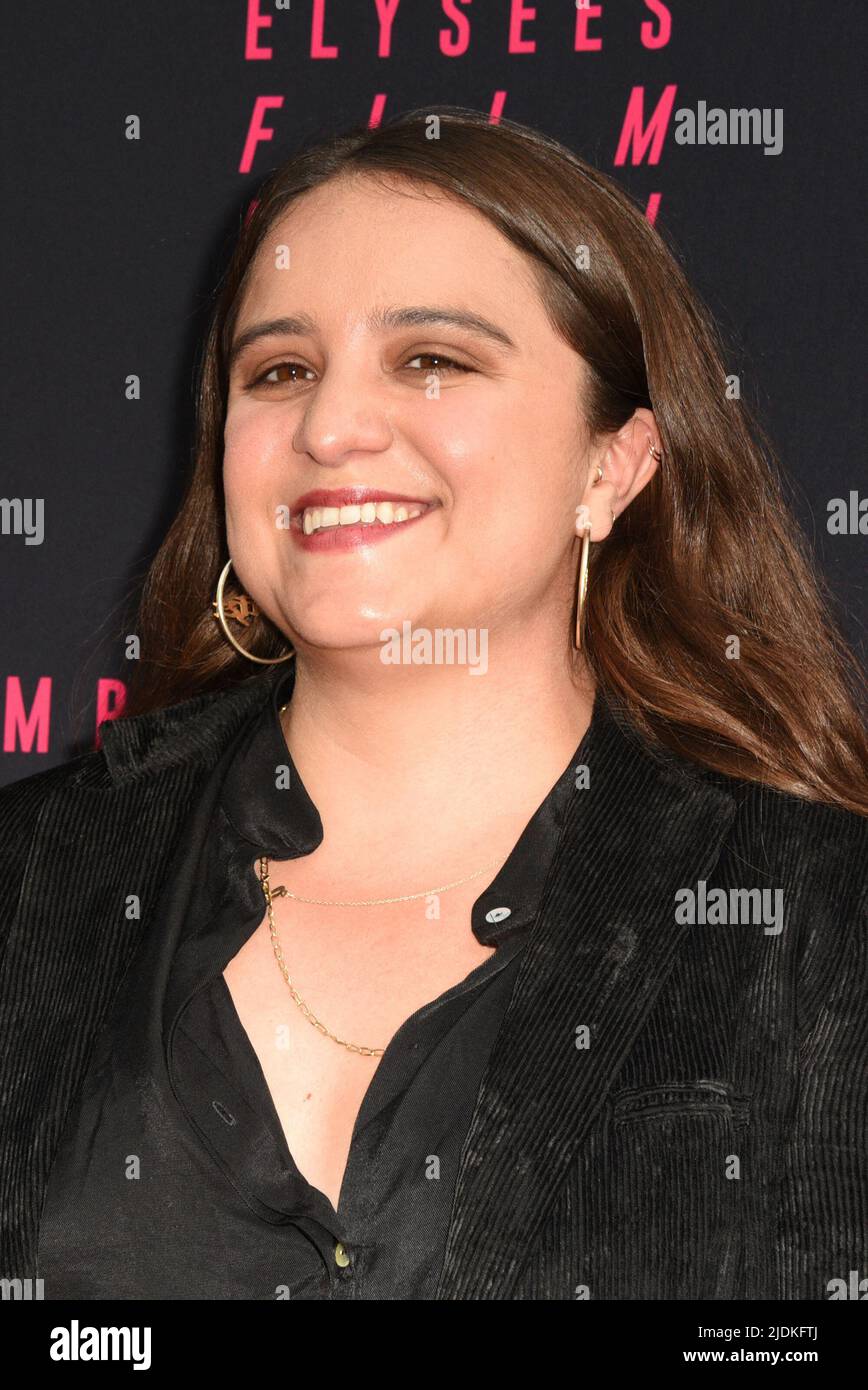Paris, France, on June 21, 2022. Isabel Castro arriving to the Opening ...