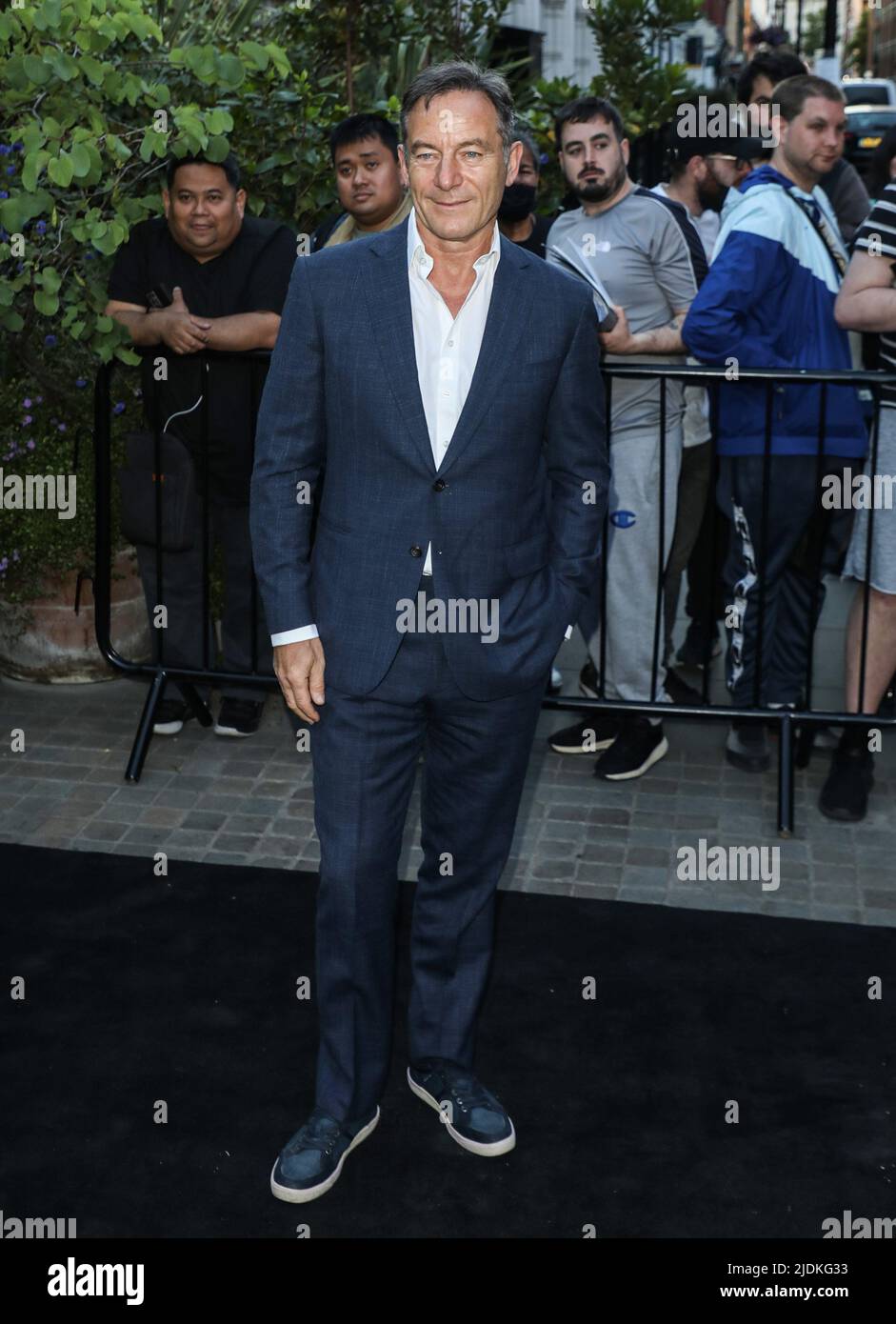 London, UK. 21st June, 2022. Jason Isaacs seen arriving at the Chiltern ...