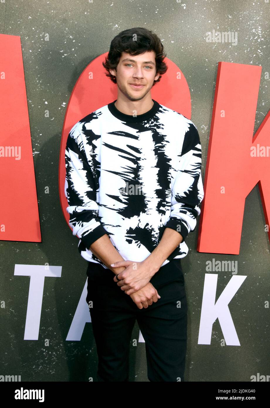 Hollywood, California, USA 21st June 2022 Actor/singer Matt Cornett attends Universal Pictures ...