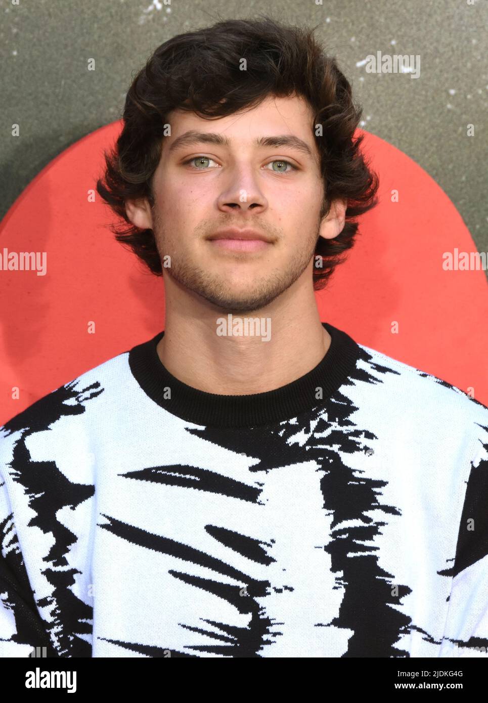 Hollywood, California, USA 21st June 2022 Actor/singer Matt Cornett attends Universal Pictures ...