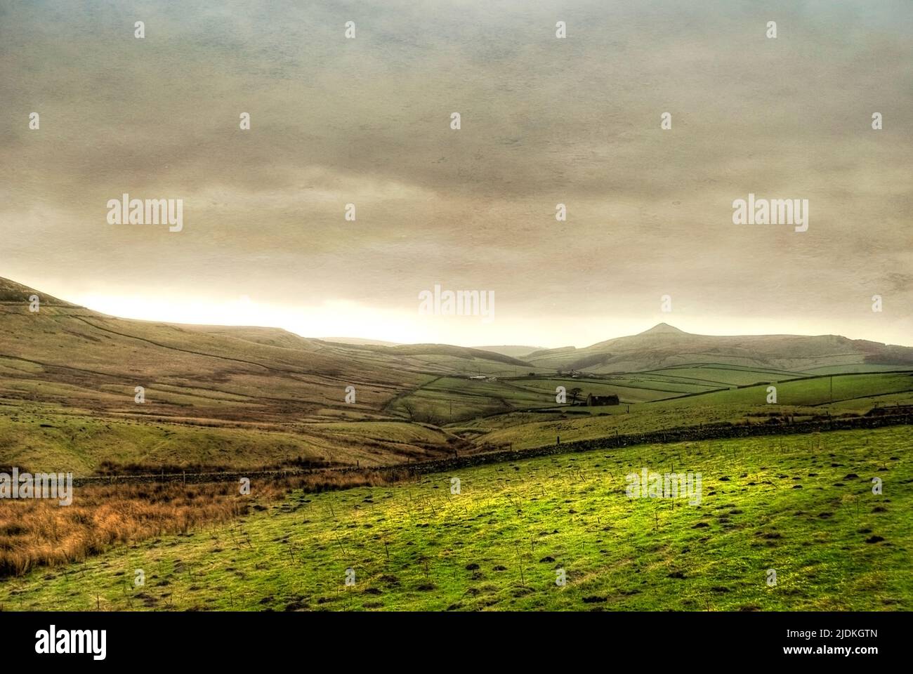 Remote moreland in northern England Stock Photo - Alamy