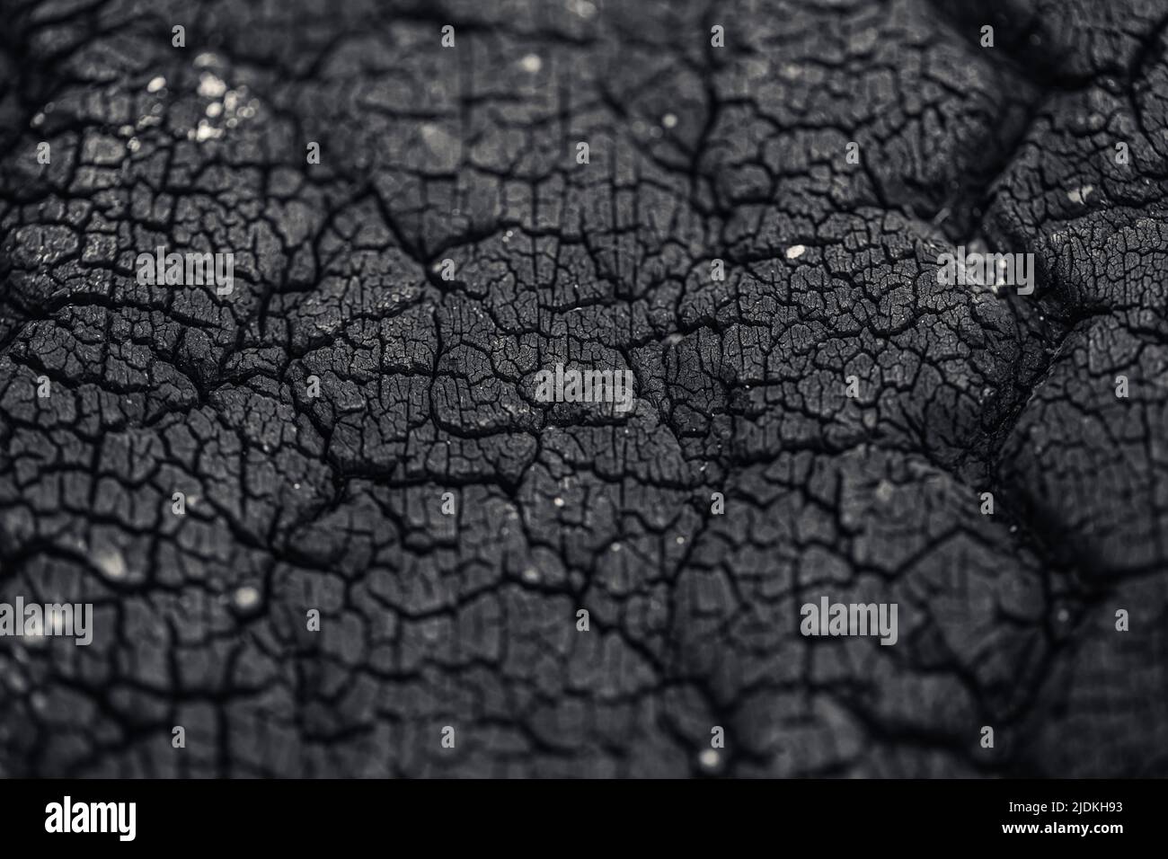charcoal black carbon grunge crack from burn wood and old tire rubber ...