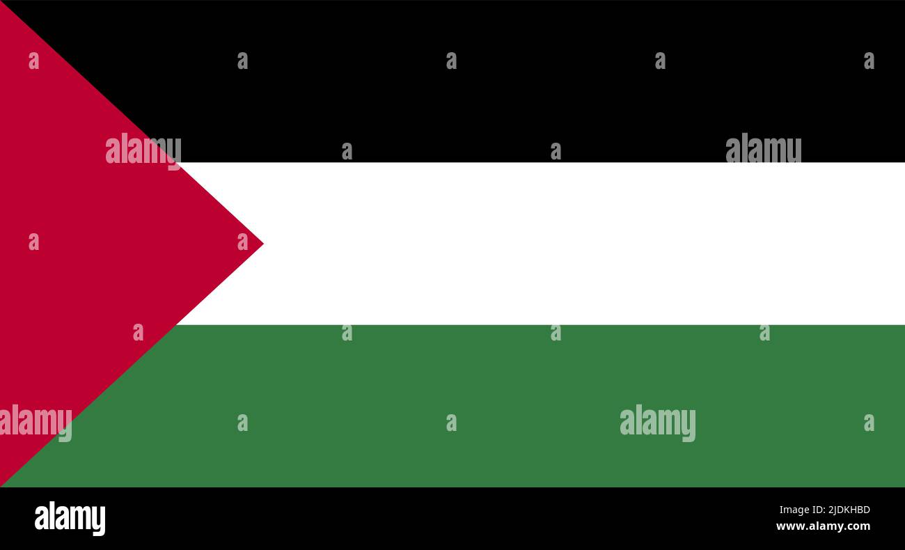 Palestine flag. Vector illustration Stock Vector Image & Art - Alamy
