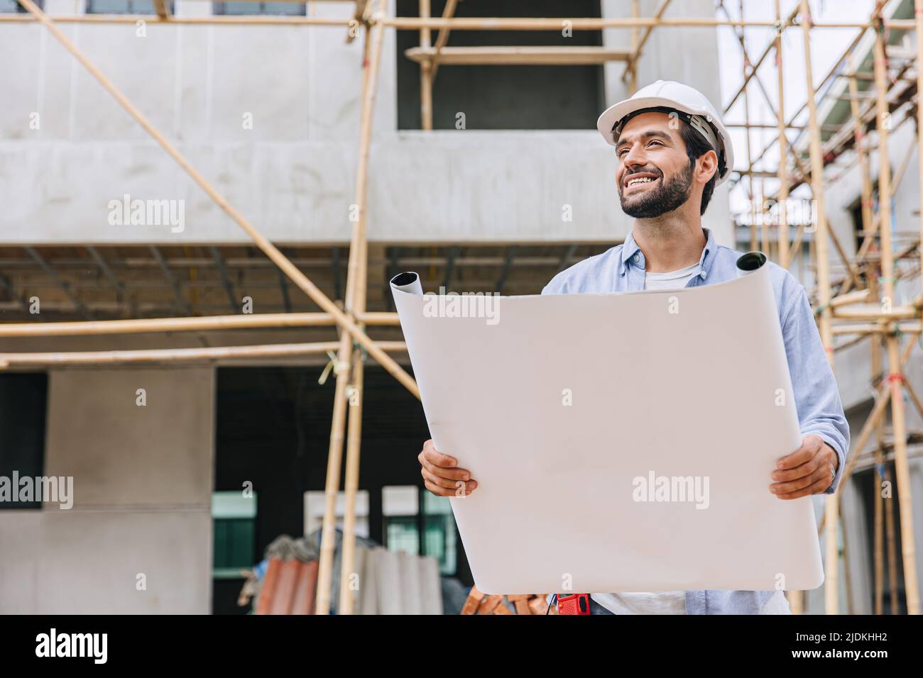 Construction site worker hi-res stock photography and images - Alamy