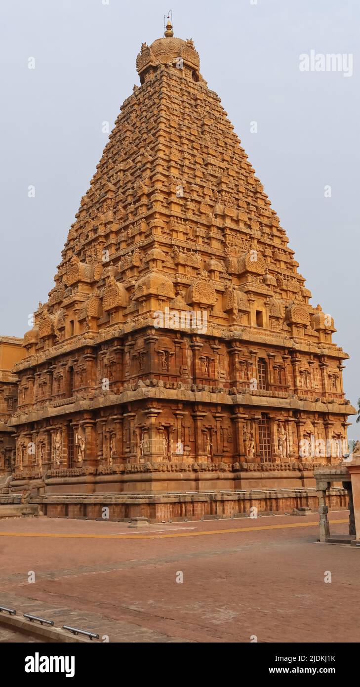 Architecture of Brihadishvara Temple walls, Big Temple, Thanjavur ...