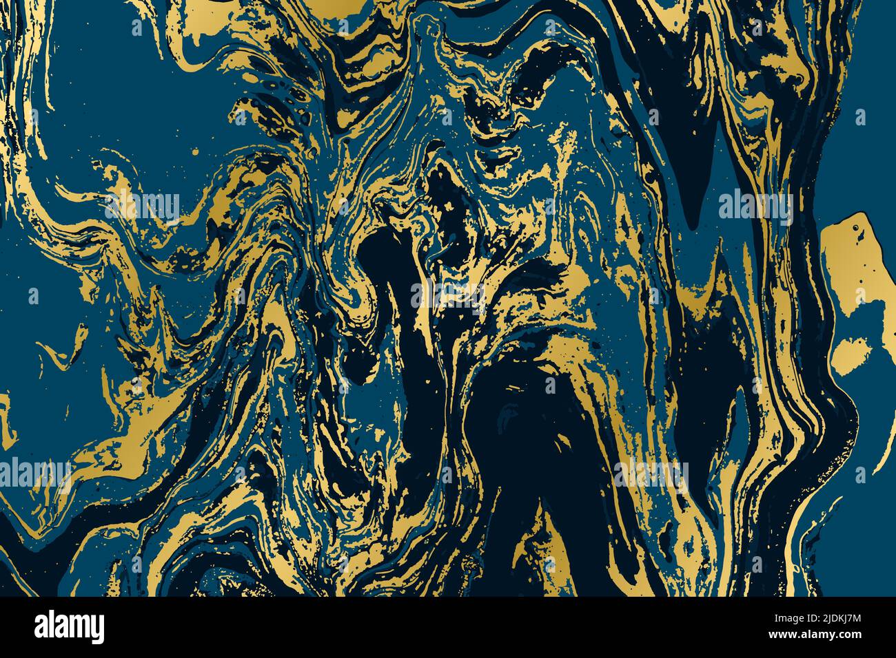 Vector marble blue and gold texture Stock Vector Image & Art - Alamy