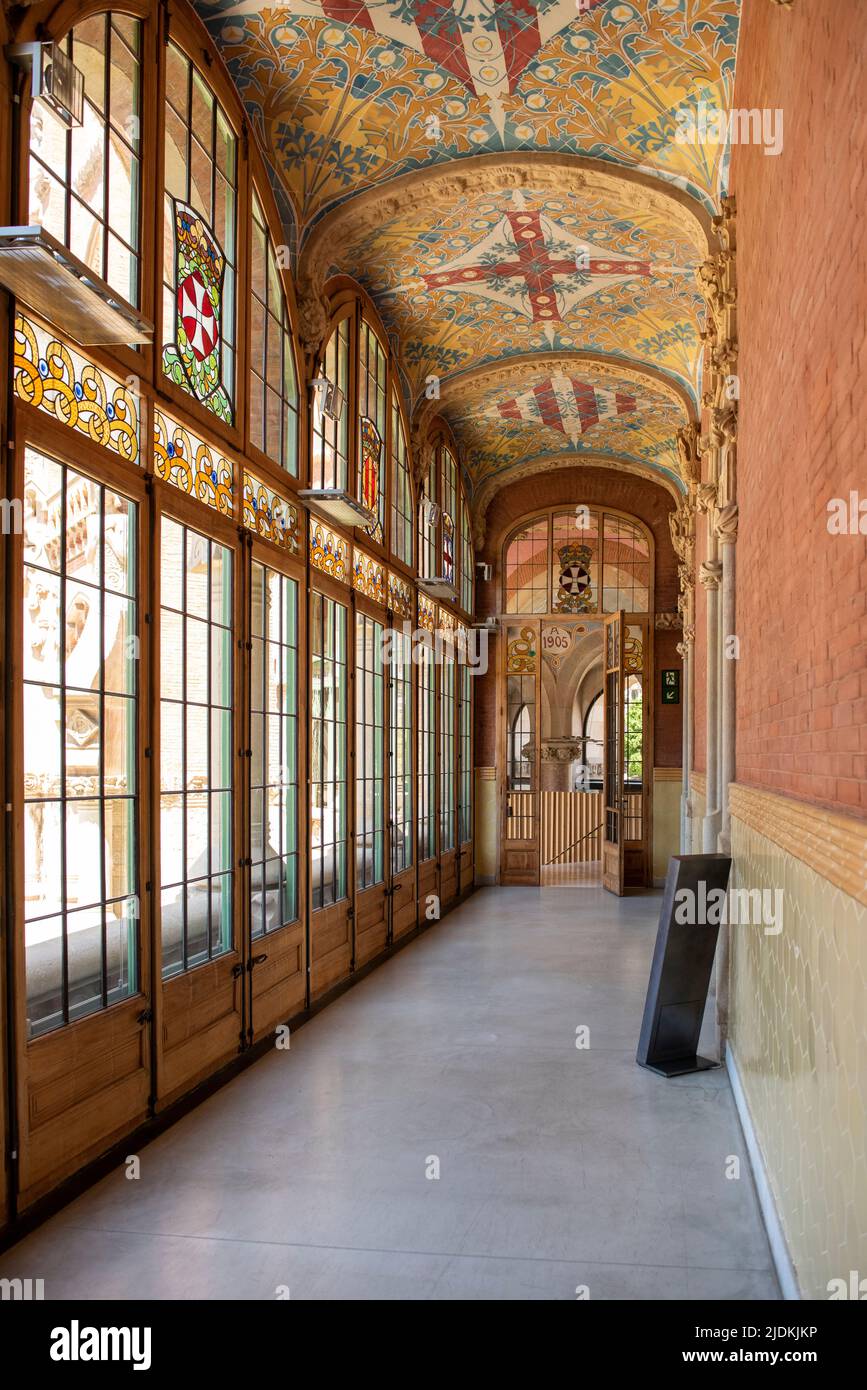 The Hospital de Sant Pau in Barcelona, Spain Stock Photo - Alamy