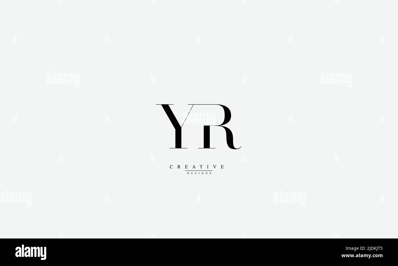 Yr logo Stock Vector Images - Alamy