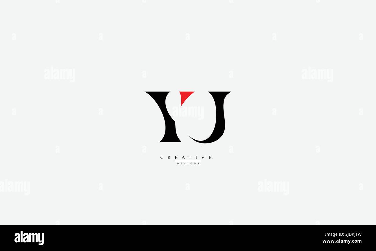 Alphabet letters Initials Monogram logo YU UY Y U Stock Vector Image ...
